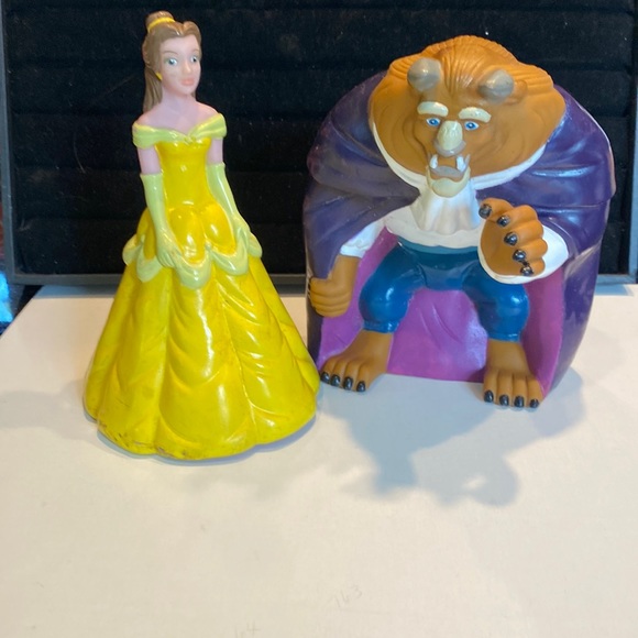 Other | Vintage 199s Beauty And The Beast Puppets | Poshmark